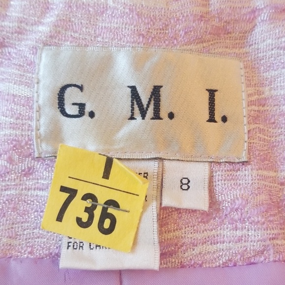 G.M.I. | Dresses | Lilac Gmi Jewel Button Skirt Suit | Poshmark